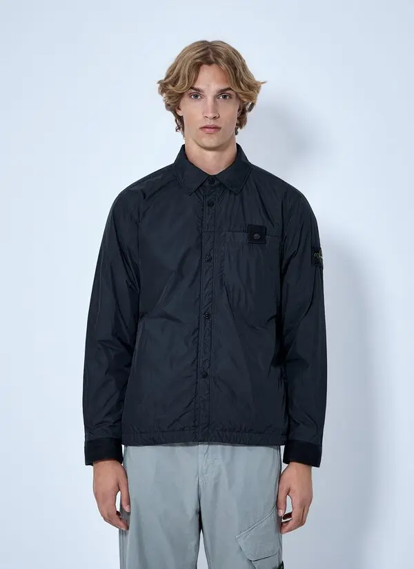 Stone Island Button-up Nylon Jacket