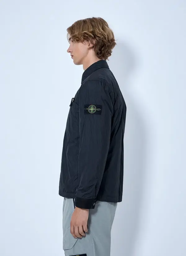 Stone Island Button-up Nylon Jacket
