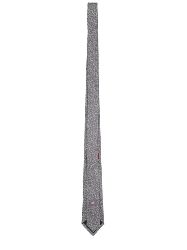Gucci Silk Tie - Gray