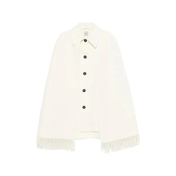 TOTEME Neutrals Coats Capes - Cream