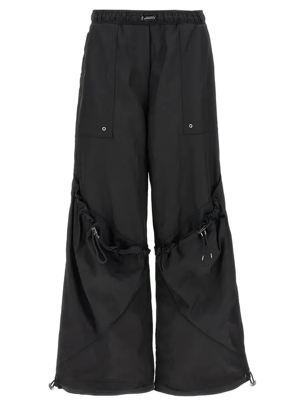 Attico Oversized Pants - Black