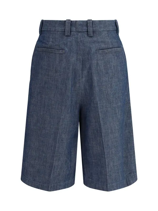 JIL SANDER Cotton Bermuda