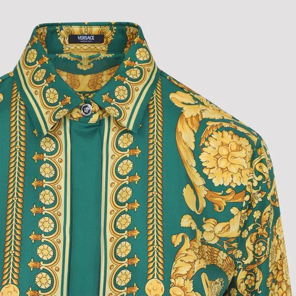 Versace Formal Shirt - Green