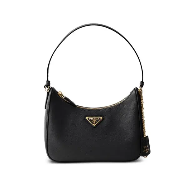 Prada Saffiano Leather Re-edition 2005 Mini Bag - Black