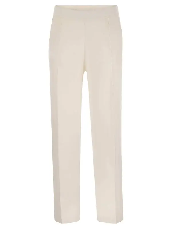 Max Mara Arno Viscose And Wool Trousers