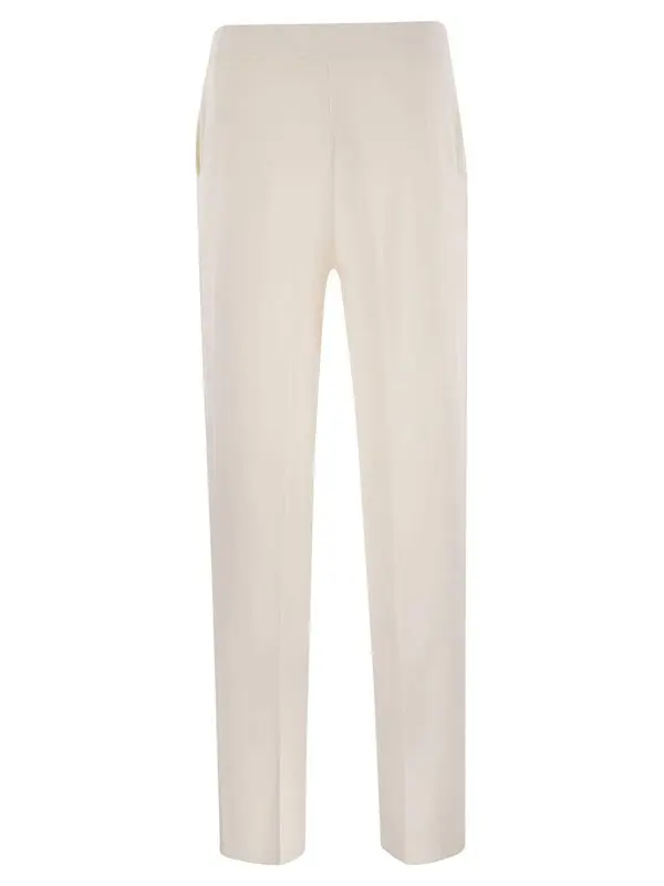 Max Mara Arno Viscose And Wool Trousers