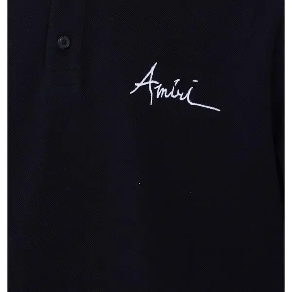 Amiri Floral Collar Polo