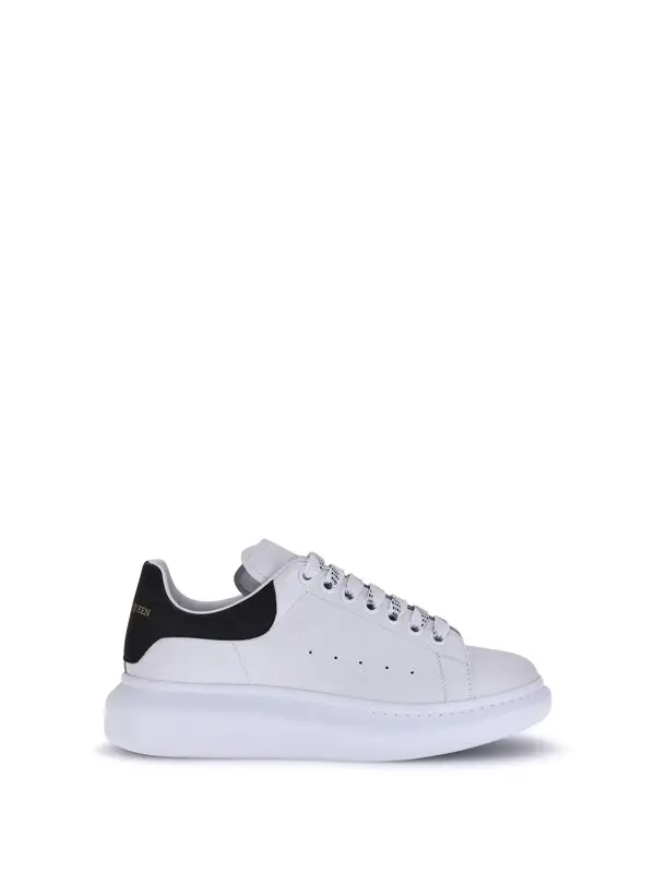 Alexander McQueen Leather Sneakers - White