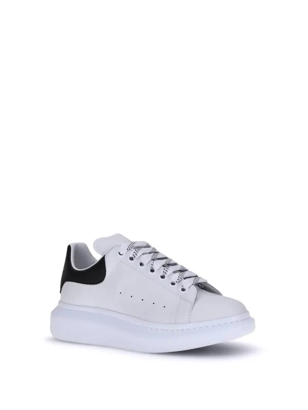 Alexander McQueen Leather Sneakers - White