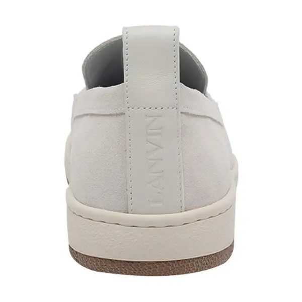 LANVIN Crusier Suede Slip On Loafers