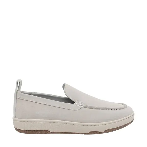 LANVIN Suede Slip-on Loafers - Gray