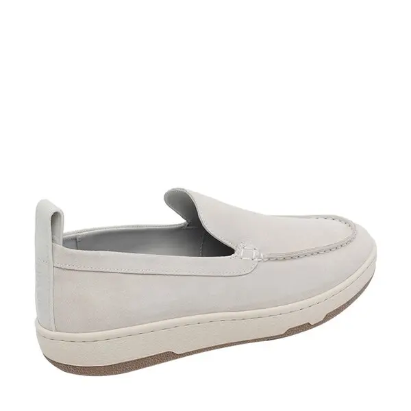 LANVIN Suede Slip-on Loafers - Gray