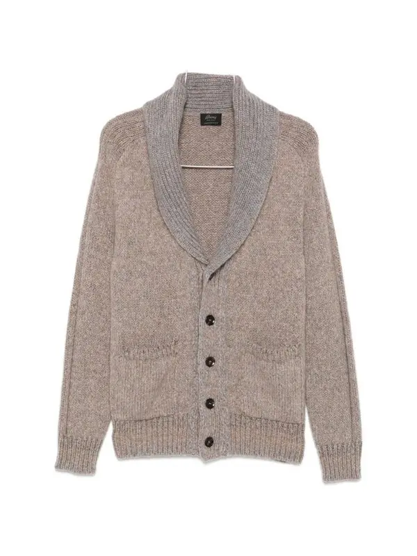 Brioni Cashmere And Silk Cardigan