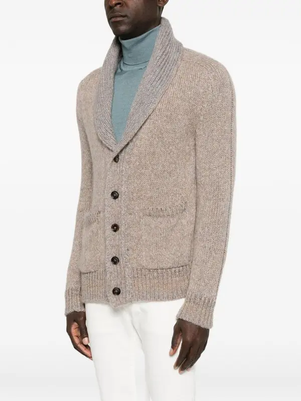 Brioni Cashmere And Silk Cardigan