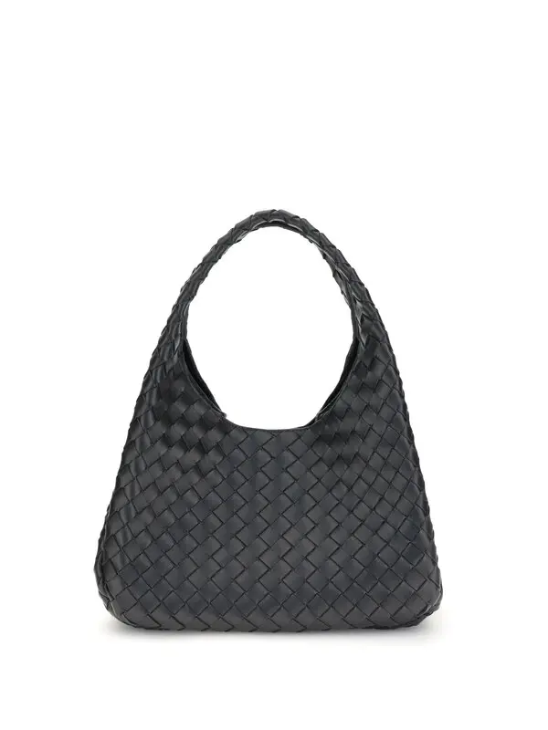 Bottega Veneta Campana Shoulder Bag - Black