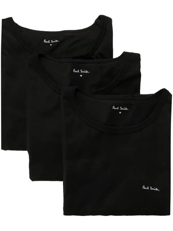 Paul Smith Logo Cotton T-shirt 3pack