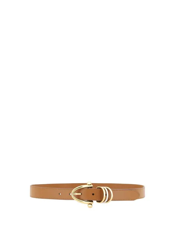 Chloé Leather Bracelet Belt - Cream