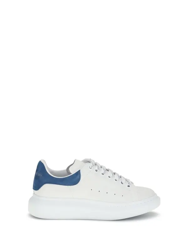 Alexander McQueen Leather Sneakers - White