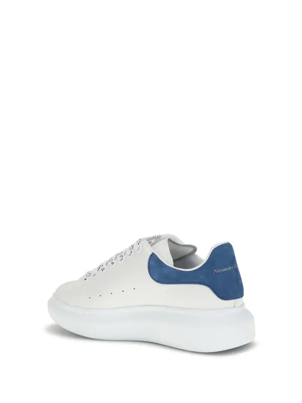 Alexander McQueen Leather Sneakers - White