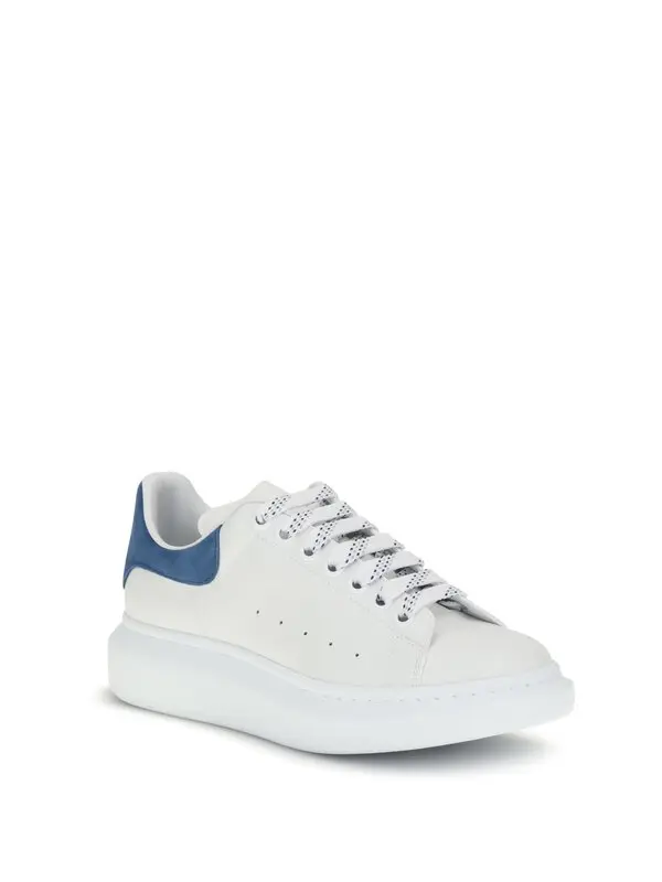 Alexander McQueen Leather Sneakers - White