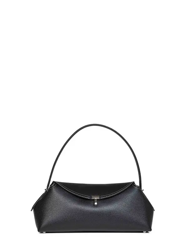 TOTEME Black T-lock Shoulder Bag - Multicolor