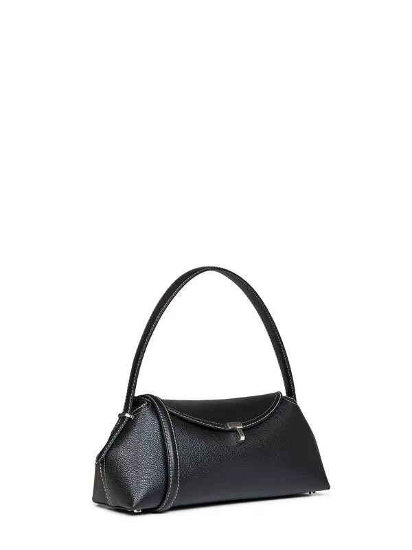TOTEME Black T-lock Shoulder Bag - Multicolor