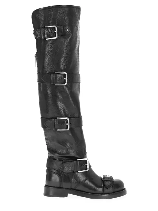 Dolce & Gabbana Boot Horse - Black