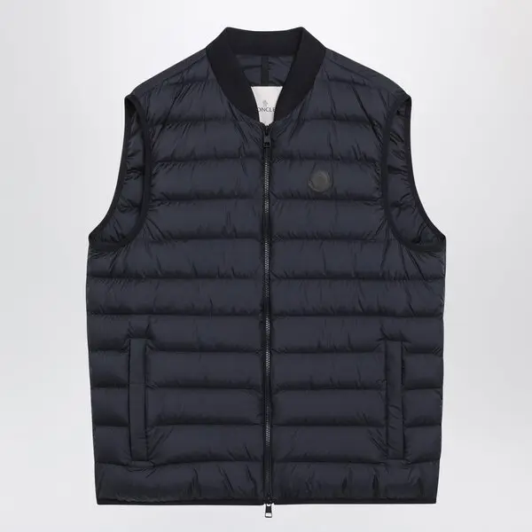 Moncler Quilted Froissel Waistcoat - Blue