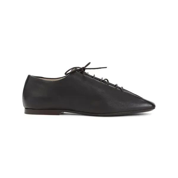 LEMAIRE Classic Leather Derbies - Brown