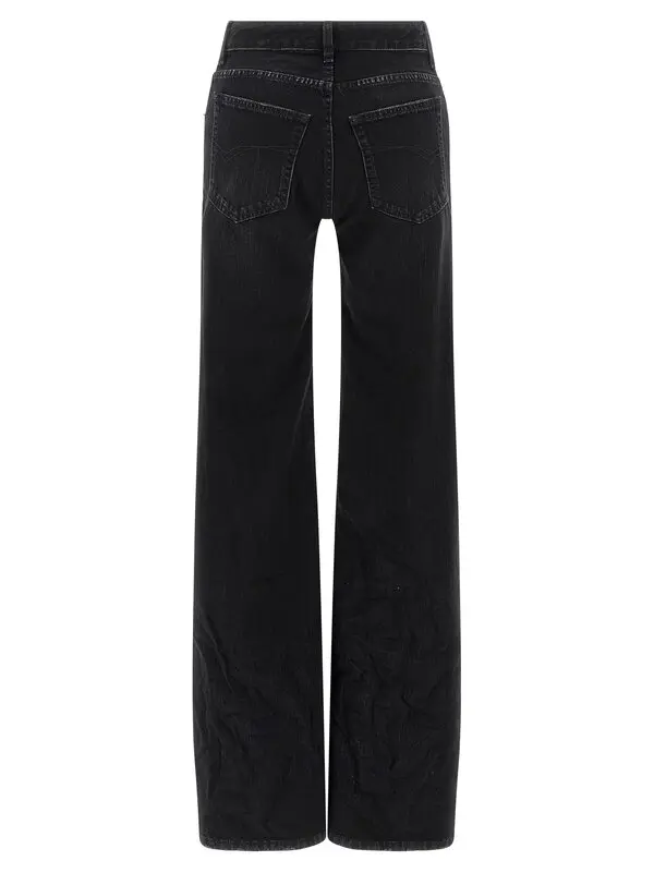 Balenciaga Wide Leg Jeans