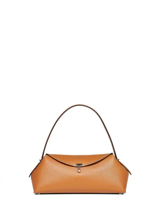 TOTEME Tan T-lock Shoulder Bag - Multicolor
