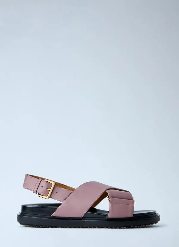 Marni Fussbett Sandal - Purple