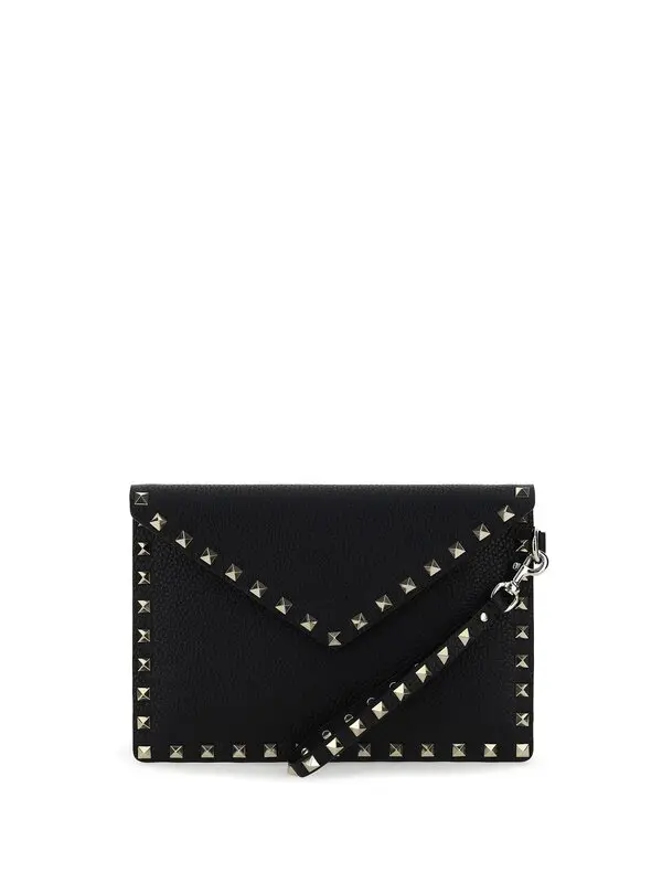 Valentino Garavani Rockstud Pouch In Leather