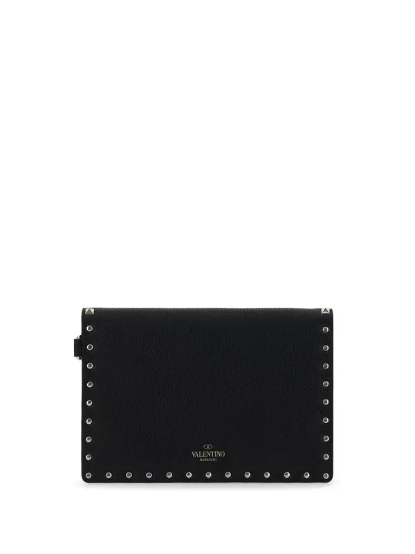 Valentino Garavani Rockstud Pouch In Leather