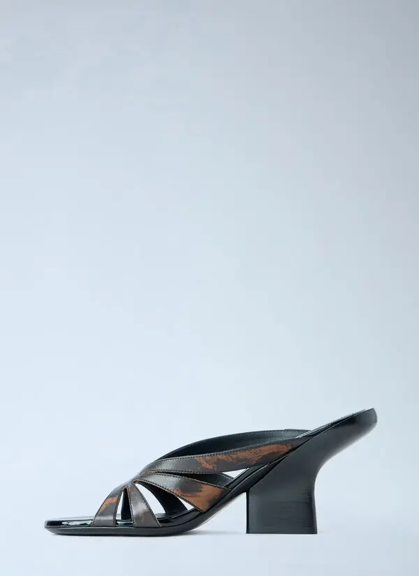 Dries Van Noten Strappy Block Heel Sandals