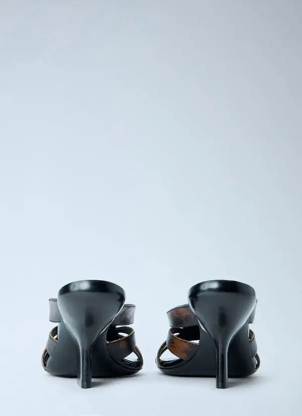 Dries Van Noten Strappy Block Heel Sandals