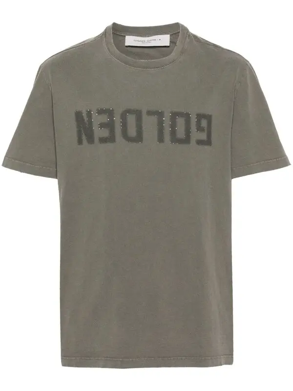 GOLDEN GOOSE Logo Cotton T-shirt