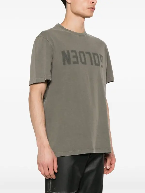 GOLDEN GOOSE Logo Cotton T-shirt