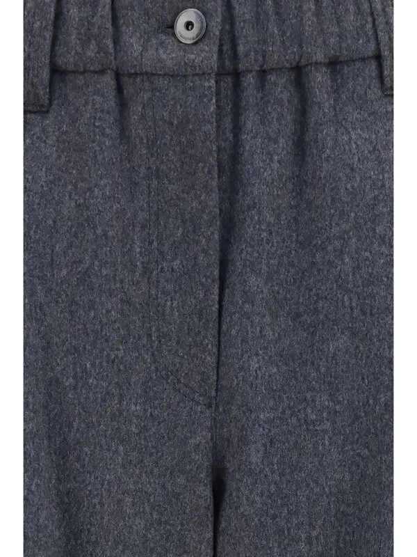 Brunello Cucinelli Stretch Wool Pants