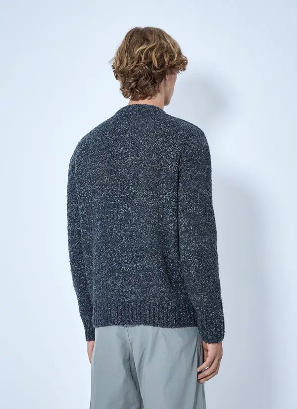 Stone Island Crewneck Wool-blend Sweater
