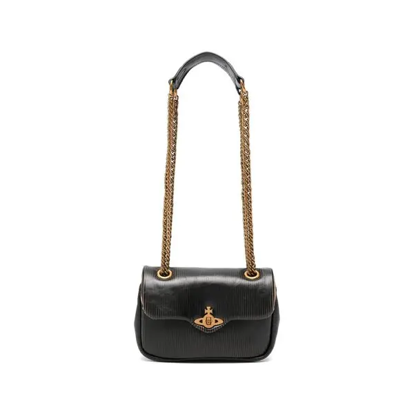 VIVIENNE WESTWOOD Calf Leather Shoulder Bag