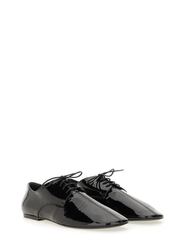Dries Van Noten Shiny Leather Lace-up Shoe