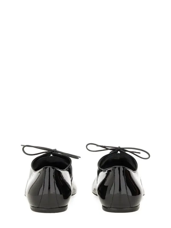 Dries Van Noten Shiny Leather Lace-up Shoe