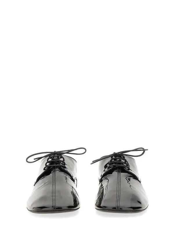 Dries Van Noten Shiny Leather Lace-up Shoe