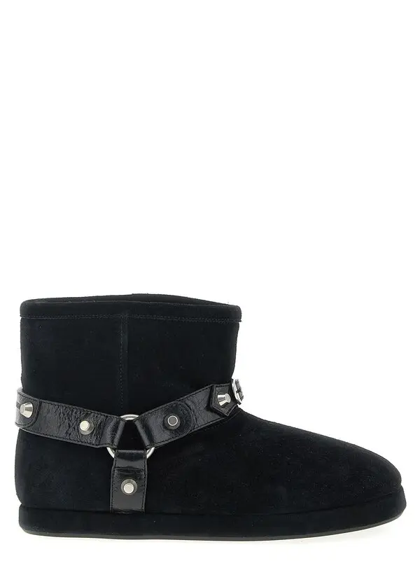 Balenciaga Alaska Soft' Ankle Boots - Black