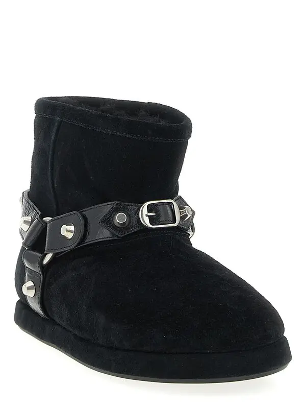 Balenciaga Alaska Soft Ankle Boots - Black