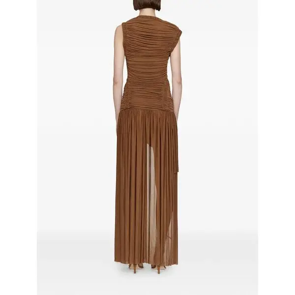 Christopher Esber Asymmetric Dress - Brown