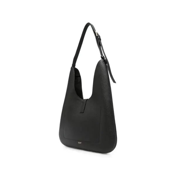 TOM FORD Leather Tote Bag - Black