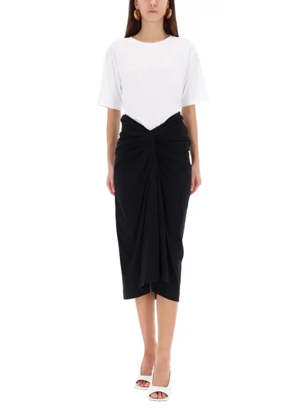 Dries Van Noten Draped Herchive Skirt