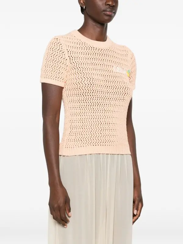 Chloé Cotton Knit Sweater - Multicolor